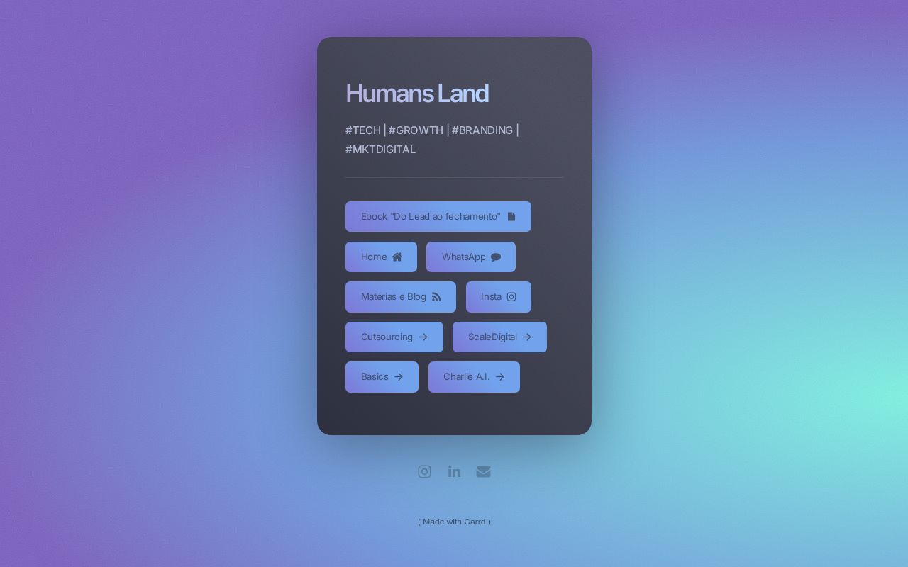 Humans Land Links: